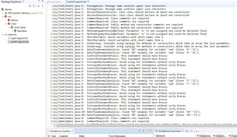 基于pmd的静态测试掌握在eclipse环境下pmd静态测试工具 Csdn博客