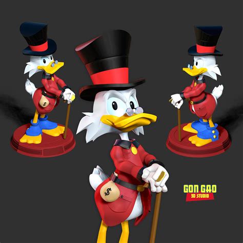 Scrooge Mcduck D Model By Sinh Nguyen