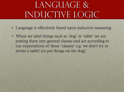 Ppt Inductive Logic Powerpoint Presentation Free Download Id2443350