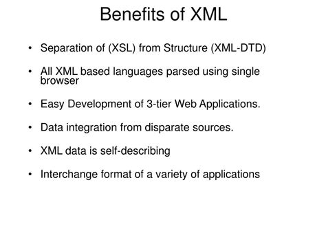 ppt xml xslt powerpoint presentation free download id 5978793