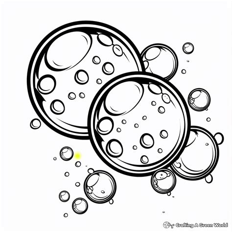 Bubble Coloring Pages Free Printable