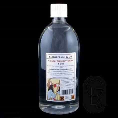 Crystal Clear Shellac Varnish Gold Leaf Supplies