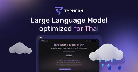 Scb 10x Unveils A High Performance Large Language Model Typhoon Optimized For Thai Scbx