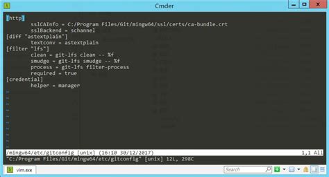 g4e常见问题 2 修改 gitconfig 和常用配置