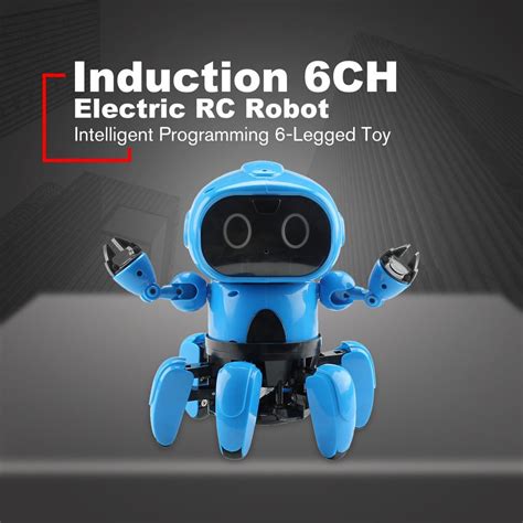 smart induction 6ch electric 6 legged rc robot int vicedeal