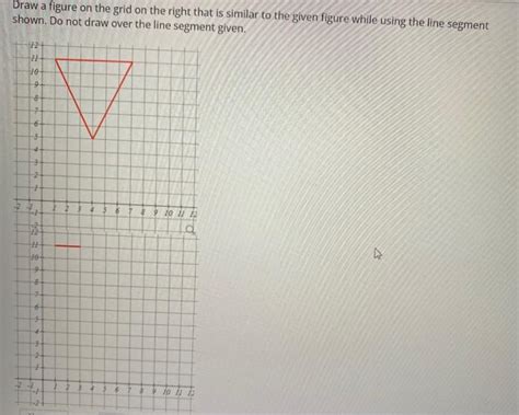 Solved Draw A Figure On The Grid On The Right That Is Chegg