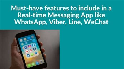 Essential Features Of Whatsapp Clone App Ppt