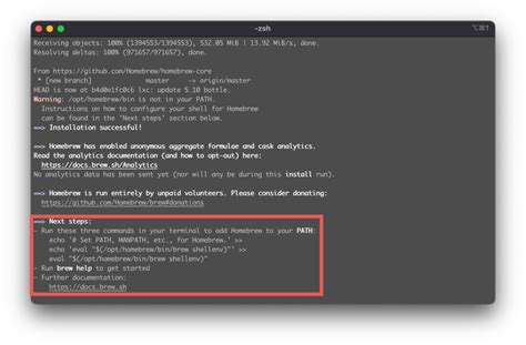 Homebrew M Mac Python