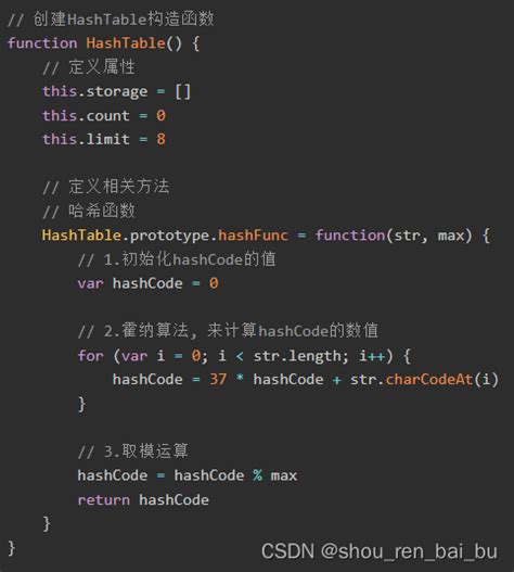 哈希表实现与操作详解 csdn博客