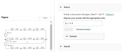 Solved Part A Figure Find I In The Circuit In The Figure Chegg