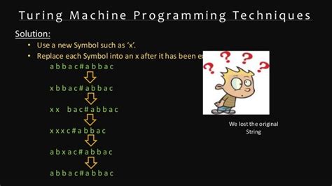 automata presentation turing machine programming techniques