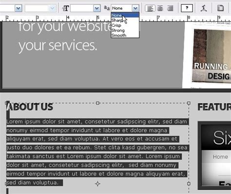 Create A Dark And Sleek Web Layout Using Photoshop WebFX