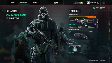 Ui Fps Game Exercise On Behance