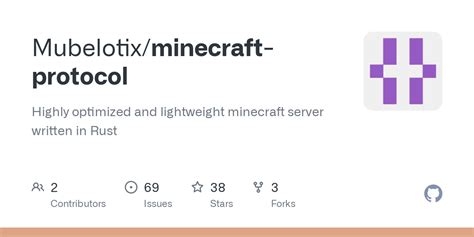 Github Mubelotix Minecraft Protocol Highly Optimized And Lightweight Minecraft Server Written
