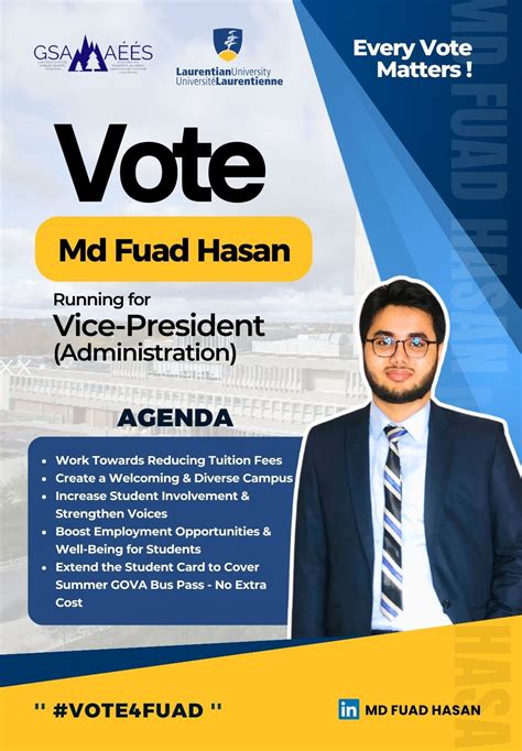Md Fuad Hasan On Linkedin Mdfuadhasan Vicepresidentadministration