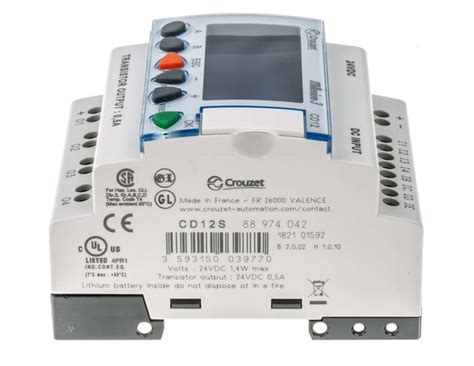 88974042 crouzet crouzet millenium 3 logic module 8 inputs 4
