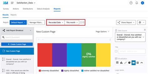 Filtering Results Reports