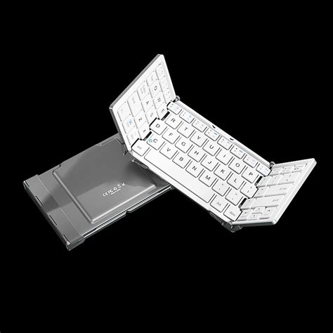 Itigoitie Tri Folding Bluetooth Keyboard Wireless External For Multiple Systems And Devices