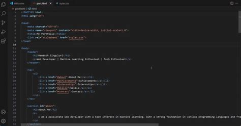 Hemanth Singuluri On Linkedin Internship Technohacks Webdevelopment Portfolio