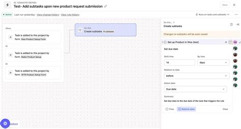 Setting Subtasks With Relative Due Dates To Parent Task Due Date Ask The Community Asana Forum
