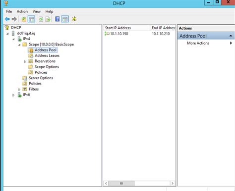 CONFIGURE DHCP DOMAIN SERVICE IT Tech Blog