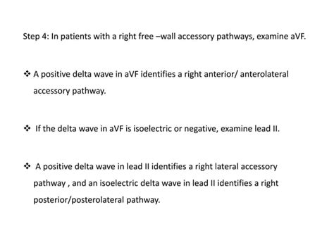 Localization Of WPW Accessory Pathway By Surface ECG PPTX Heart And Cardiovascular