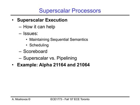 ️ Pipelining And Superscalar Techniques Understanding Pipelining And
