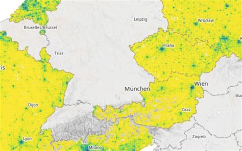 population grid 100m resolution eurostat s workspace observable