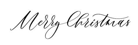 메리 크리스마스 벡터 브러쉬 레터링 손으로 그린 현대 브러시 서예는 흰색 배경에 고립되어 있습니다 휴일 인사말 카드 배너에 대한 창조적 인 타이포그래피 크리스마스에 대한