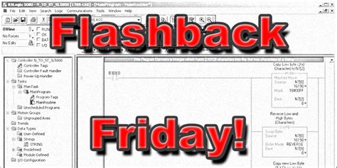 Flashback Friday Rslogix 5000 Ascii Integer From Word To String The Automation Blog