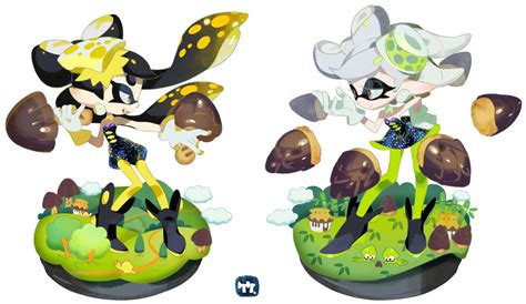 Inkling Player Character Callie And Marie Splatoon And More Drawn By Take Illustrator