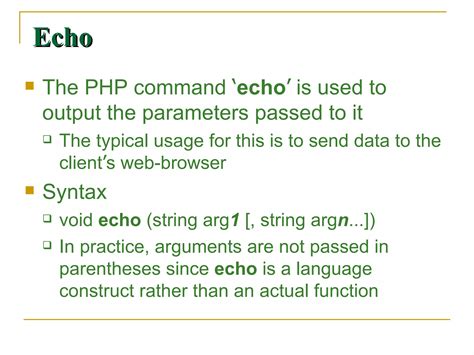 php mysql ppt ppt