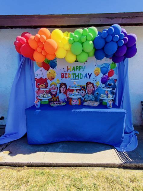 Cocomelon Sweet Table Ideas