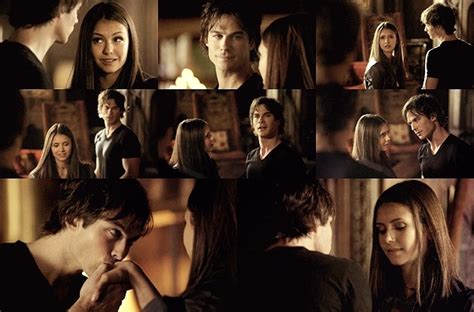 Damon And Elena Scenes Damon Elena Photo Fanpop