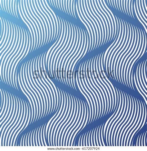 Geometric Waves Pattern Endless Stylish Texture Stock Vector Royalty Free 617207924 Shutterstock