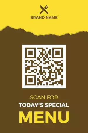 QR Code On Poster Templates PhotoADKing