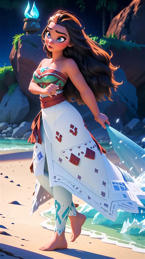 Elsa Moana Fusion Fusionando Modelos La Ropa De Moana Derritiendo