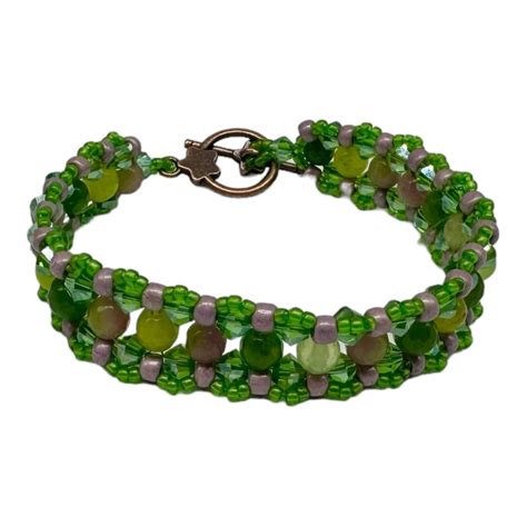 Jocelyn Crystal And Jade Bracelets Woodpecker