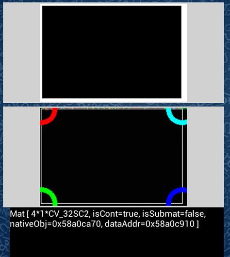 java android opencv simple shape detection app circle error stack