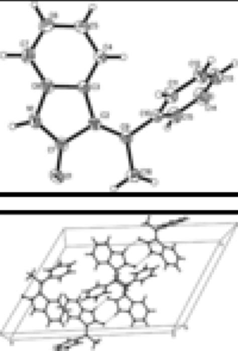 The Molecular Structure Of The Title Compound With The Atom Numbering