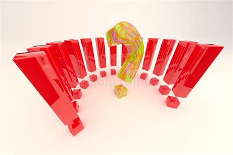 Point And Question Mark Stock Illustration Illustration Of Symbol 75834575