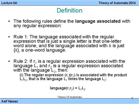 lecture 04 theory of automata 2014 theory of