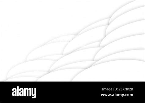 animated white color complex wavy pattern abstract design loop able