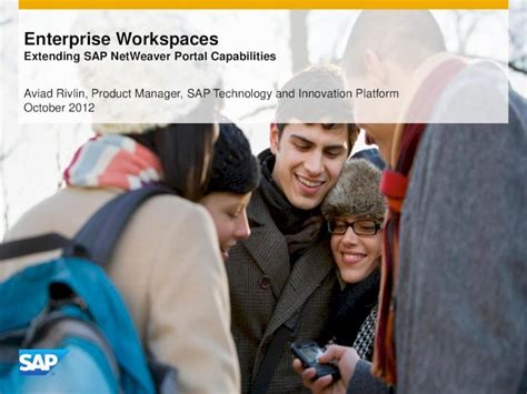 Pdf Enterprise Workspaces Extending Sap Netweaver Portal Capabilities Dokumentips