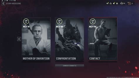 All Mw3 Act 4 Zombies Missions Cutscenes And Rewards Modern Warfare 3 Zombies Detonated