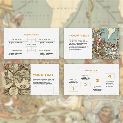 History Timeline Powerpoint Template Free Masterbundles