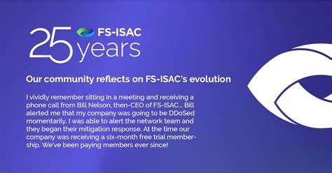 Fs Isac On Linkedin Cybersecurity Anniversary