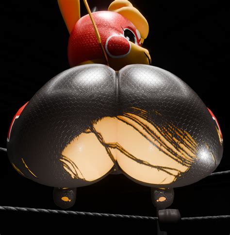 Rule 34 3d 3d Artwork Anthro Ass Big Ass Big Butt Clothing Cosplay Pikachu Cosplay Pikachu