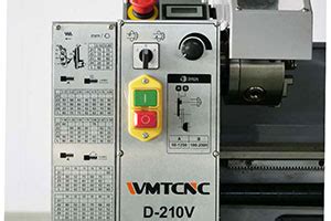 Mini Metal Lathe Machine D210V With Variable Speed WMTCNC
