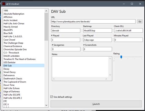 github emente halflife mod launch qt qt6 based modlauncher for half life